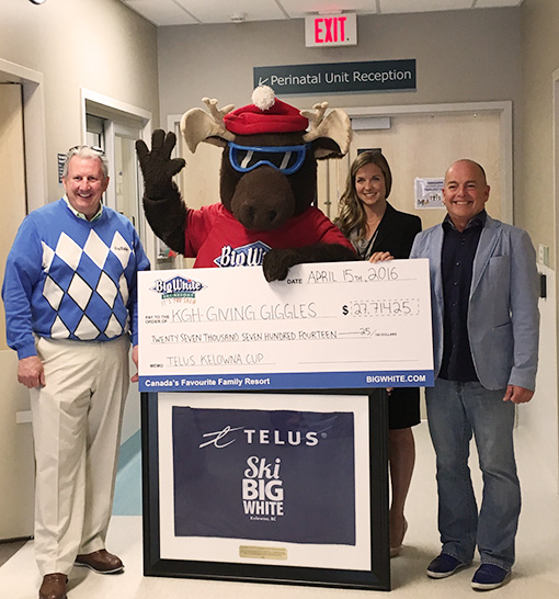 Big White Ski Resort and TELUS raise $27,714.25 for Giving Giggles ...