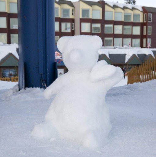 Ice Sculpture Bear | Big White Ski Resort Ltd.