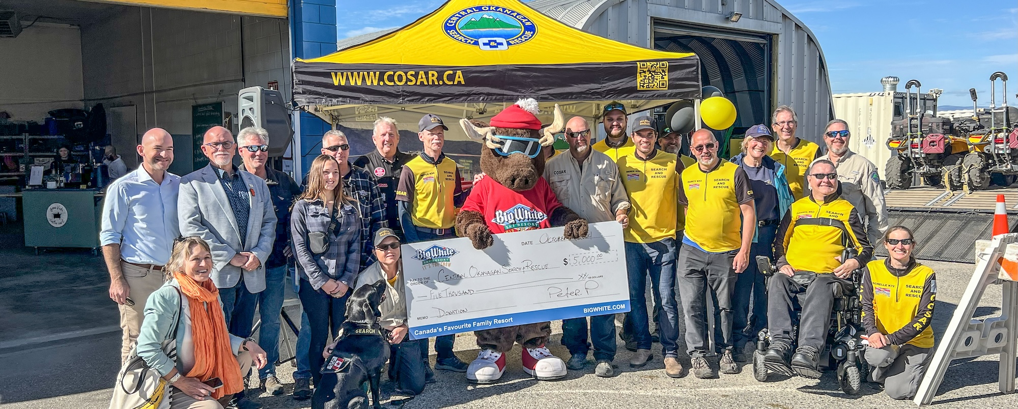 Big White Ski Resort Celebrates COSAR's 70th Anniversary with a $5,000 ...