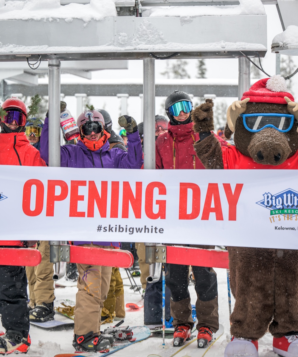 Big White Ski Resort Opens Early with Record-Breaking Attendance as ...