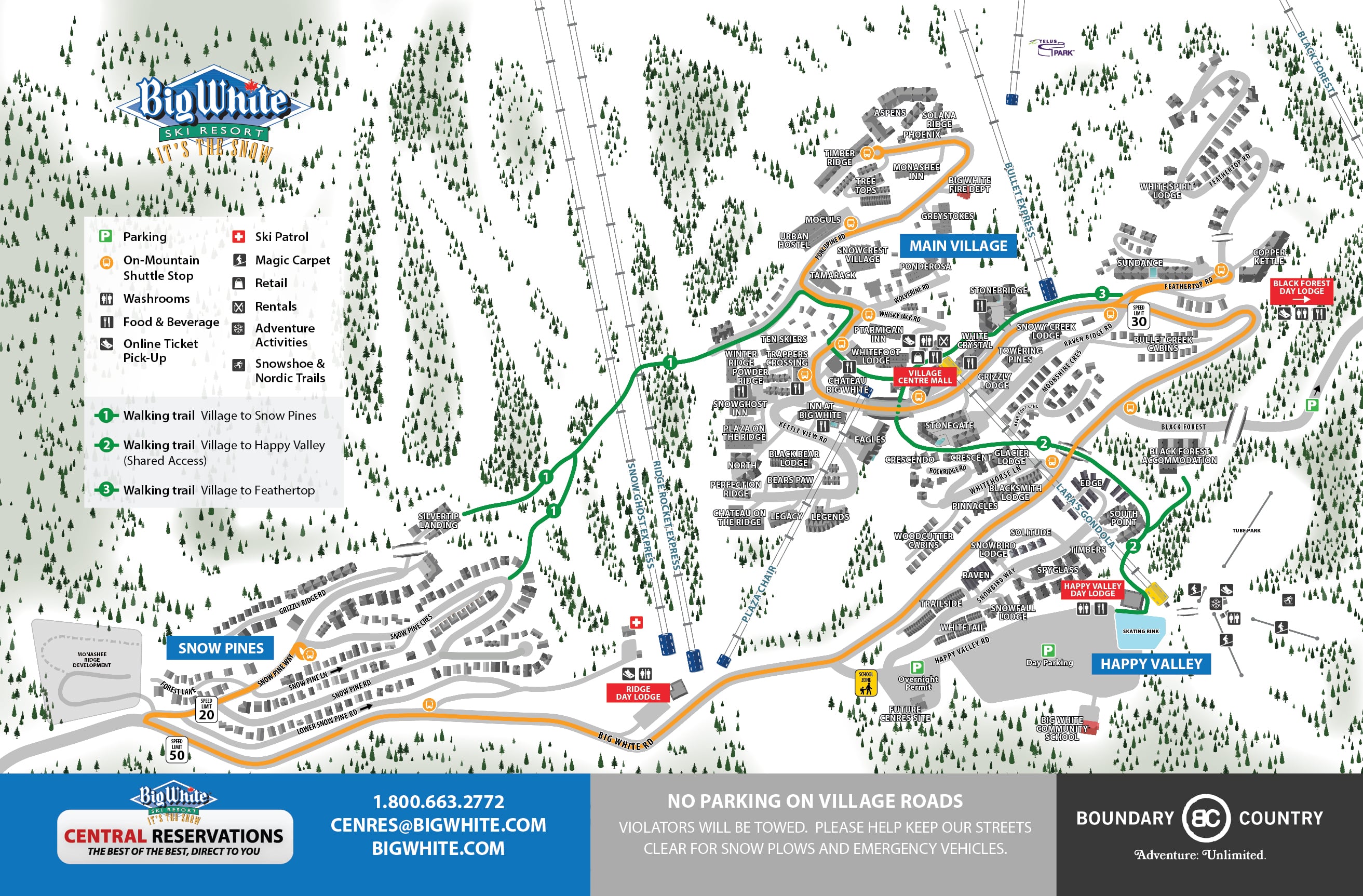 Maps | Big White Ski Resort Ltd.