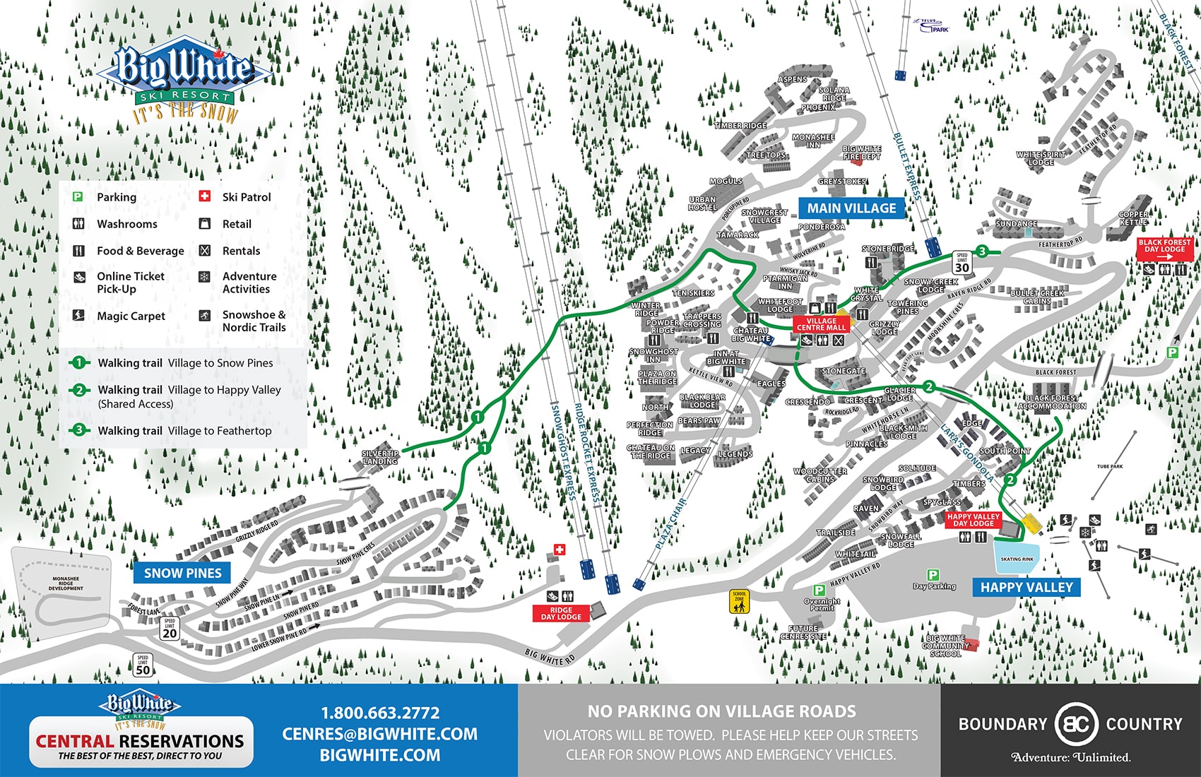 Maps | Big White Ski Resort Ltd.